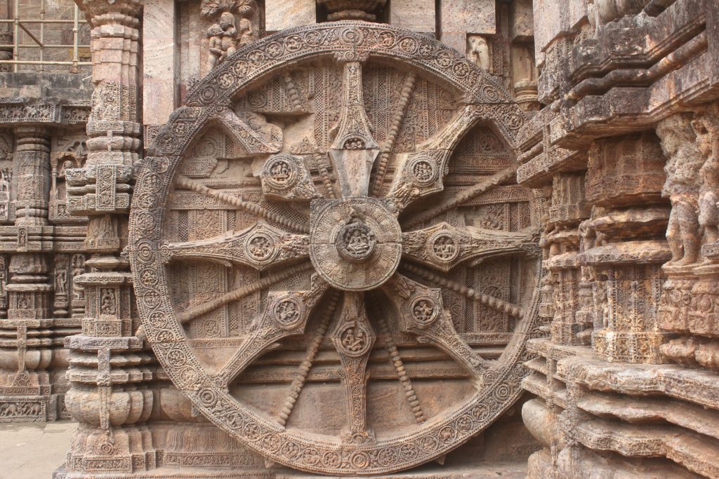 Stone wheel at Konark Sun Temple - PixaHive
