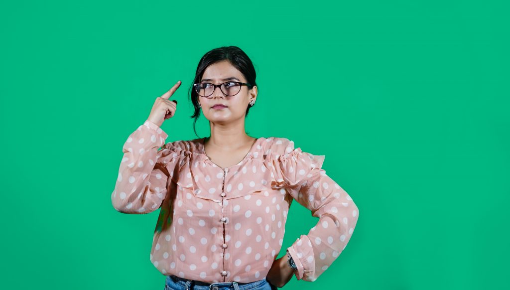 Thinking Female Model - PixaHive