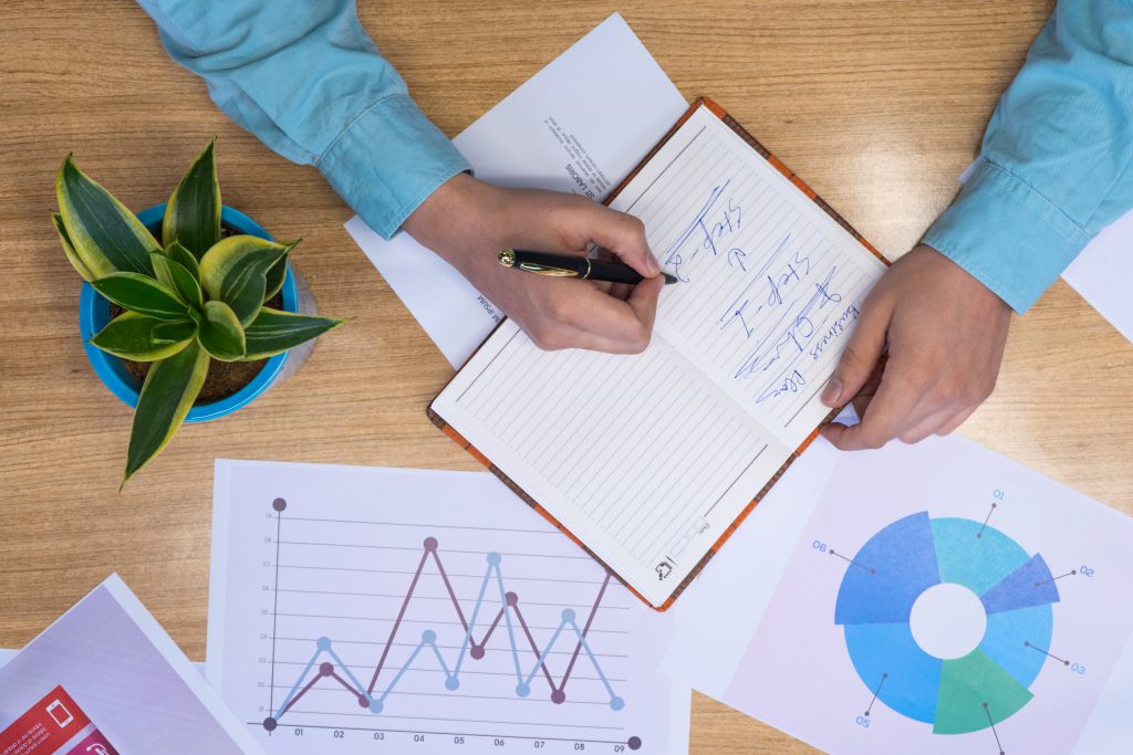 Writing something on notebook - PixaHive