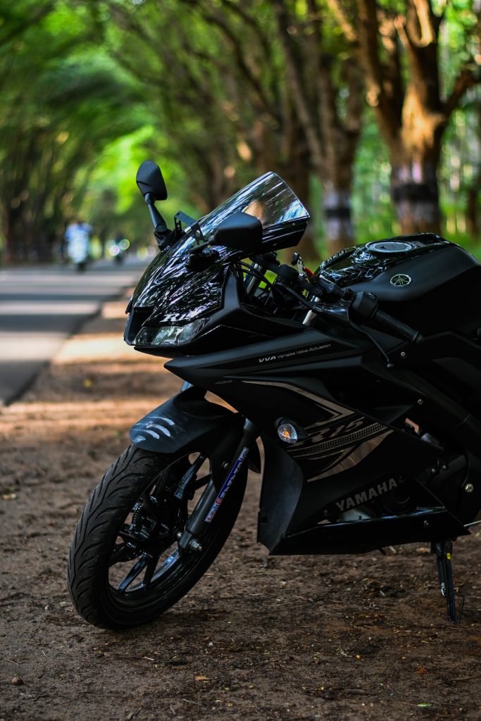 Yamaha bike in streets - PixaHive