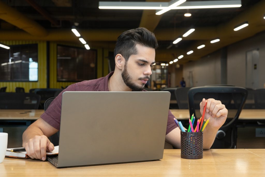 Young professional ideating - PixaHive