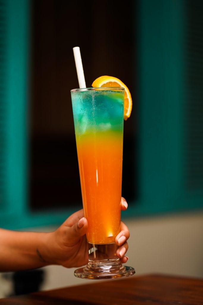 mocktail in a tall glass - PixaHive