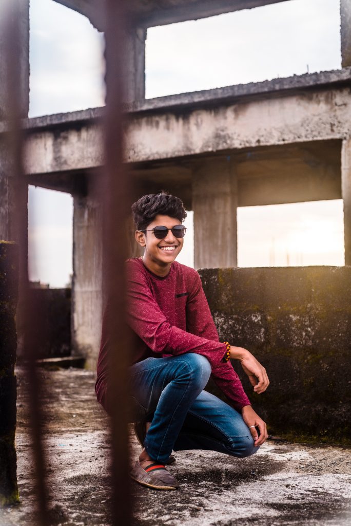 Portrait of a smiling boy - PixaHive