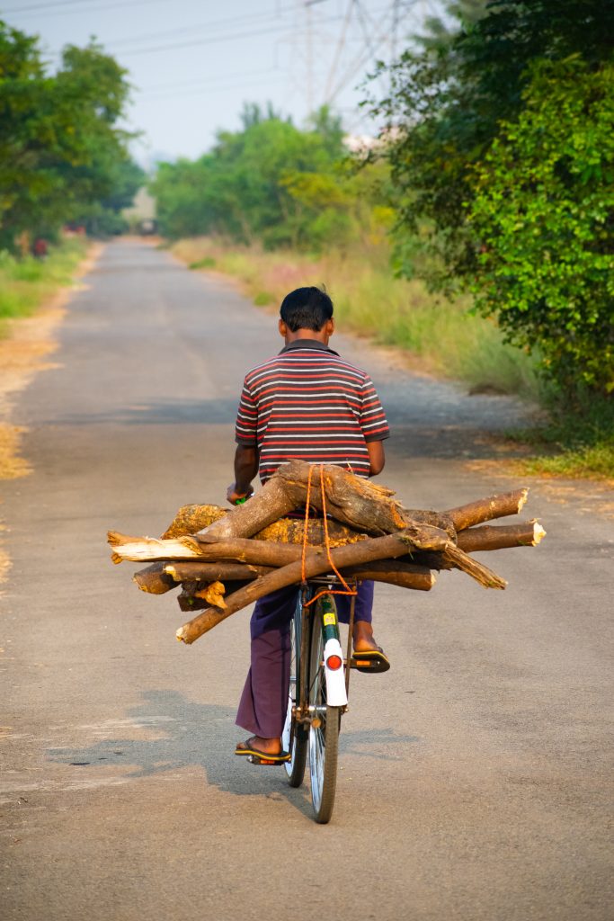 A carpenter with raw woods - PixaHive