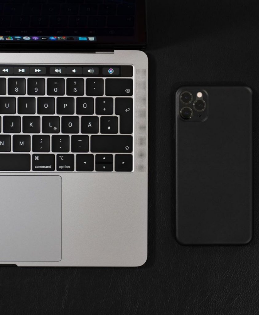 Apple laptop and phone - PixaHive