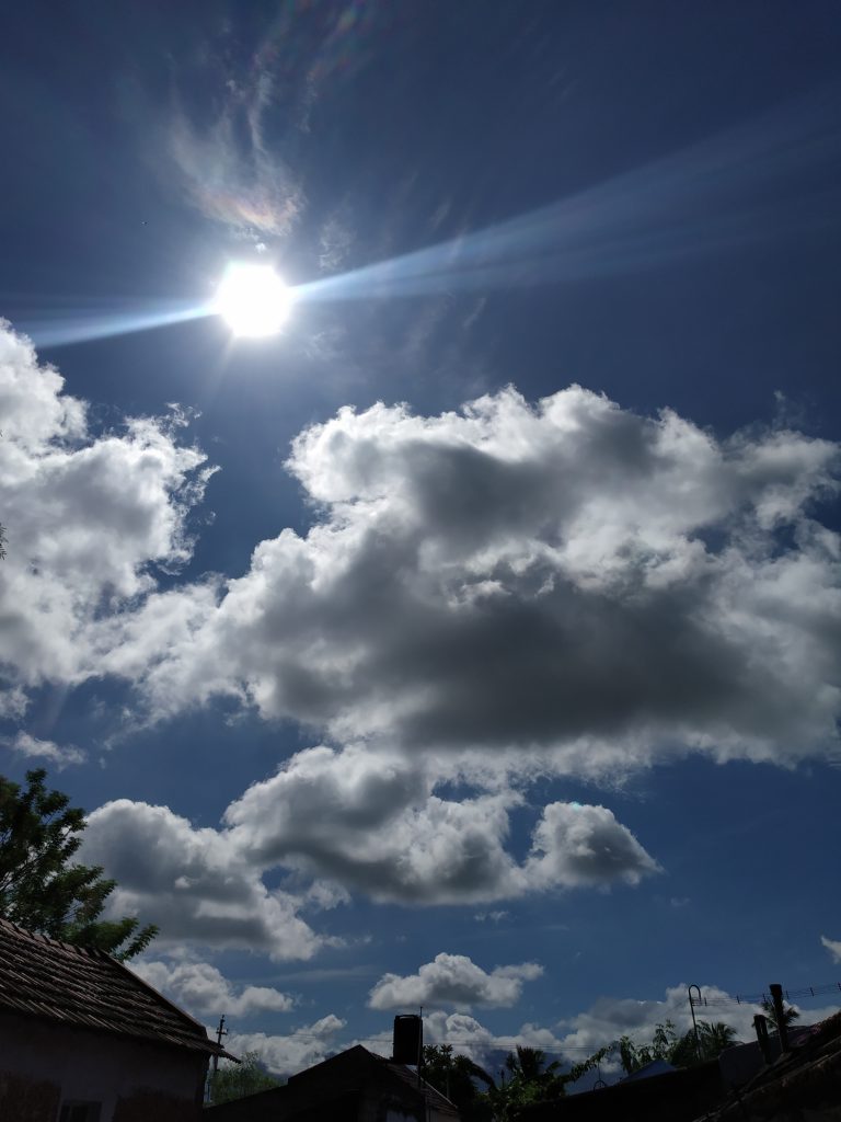 Dark clouds under sun - PixaHive