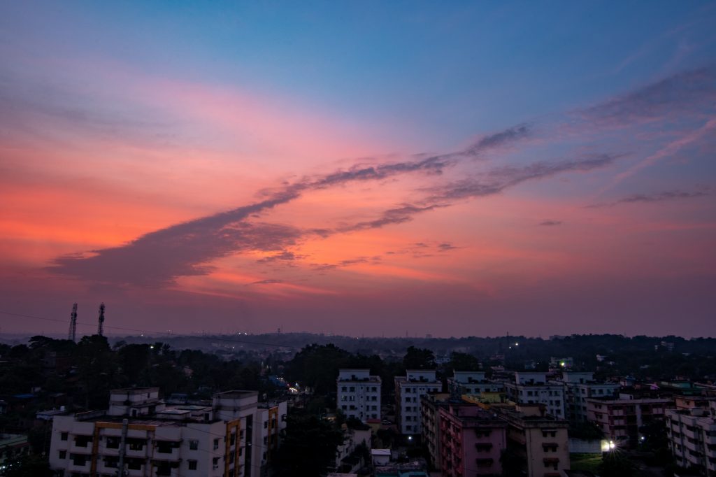 Evening cityscape - PixaHive