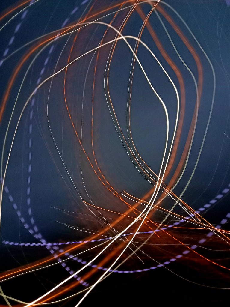 Light trails path - PixaHive