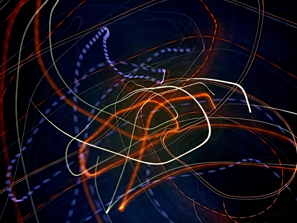 Light trails path - PixaHive