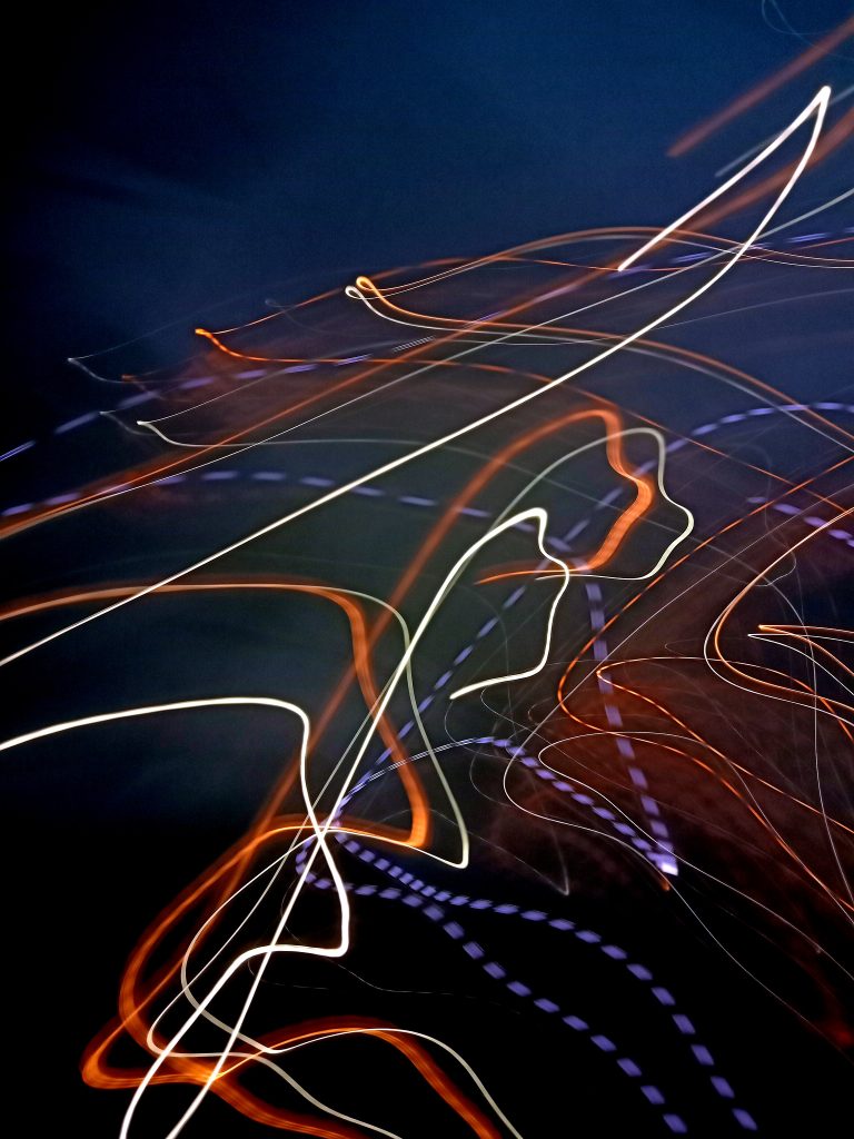 Light trails path - PixaHive