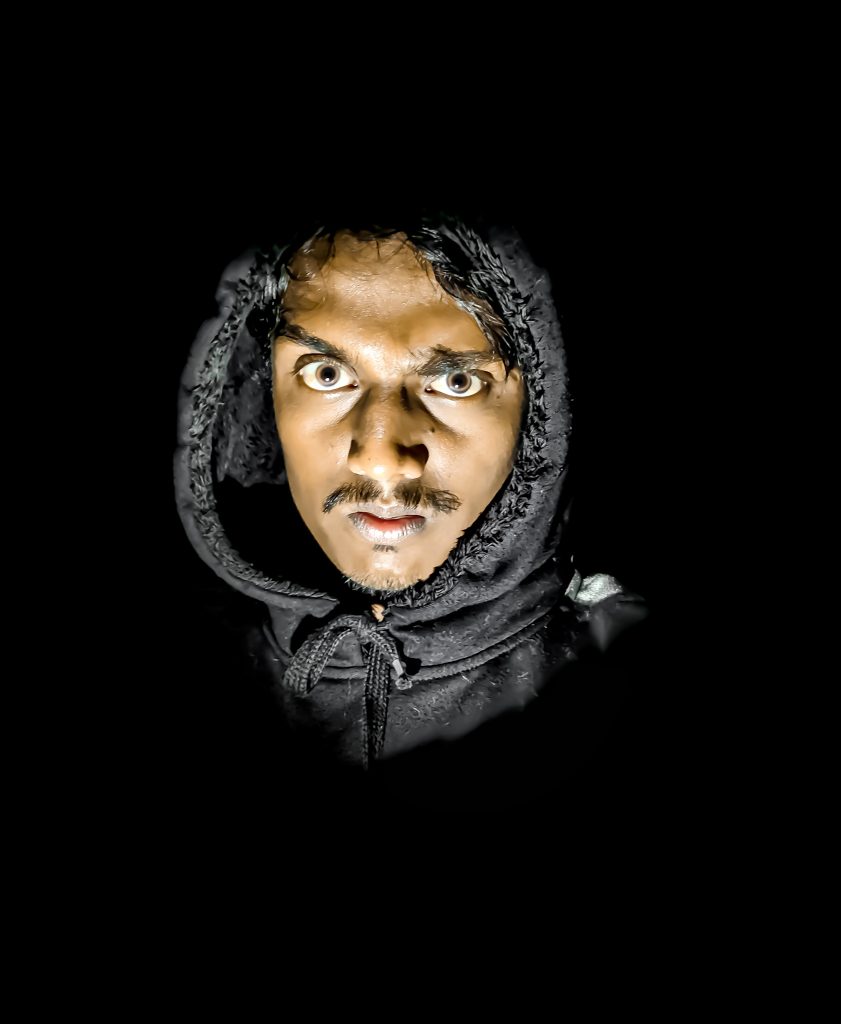 A scary human face - PixaHive