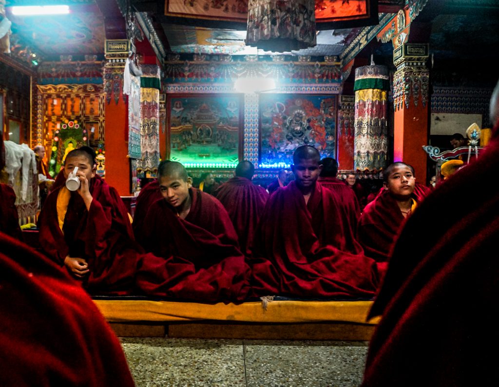 Priests in a temple - PixaHive