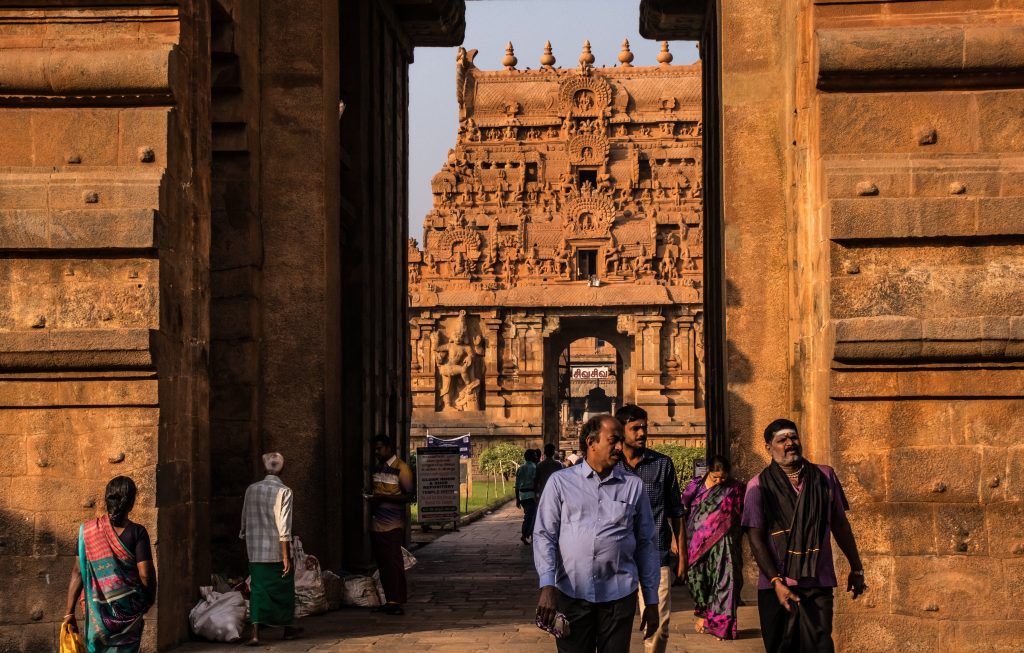 Tourists at a temple - PixaHive