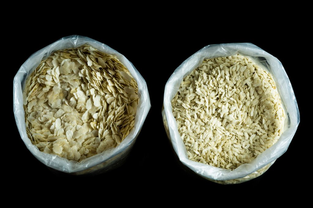 Thick and thin flattened rice - PixaHive