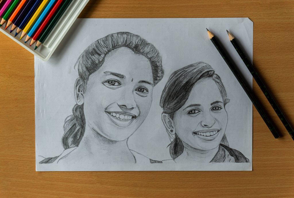 an artwork by pencil - PixaHive