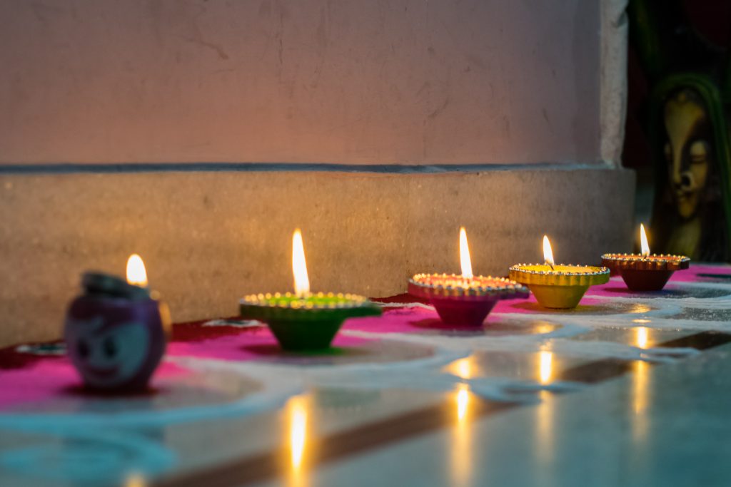 beautiful diya decoration on diwali - PixaHive