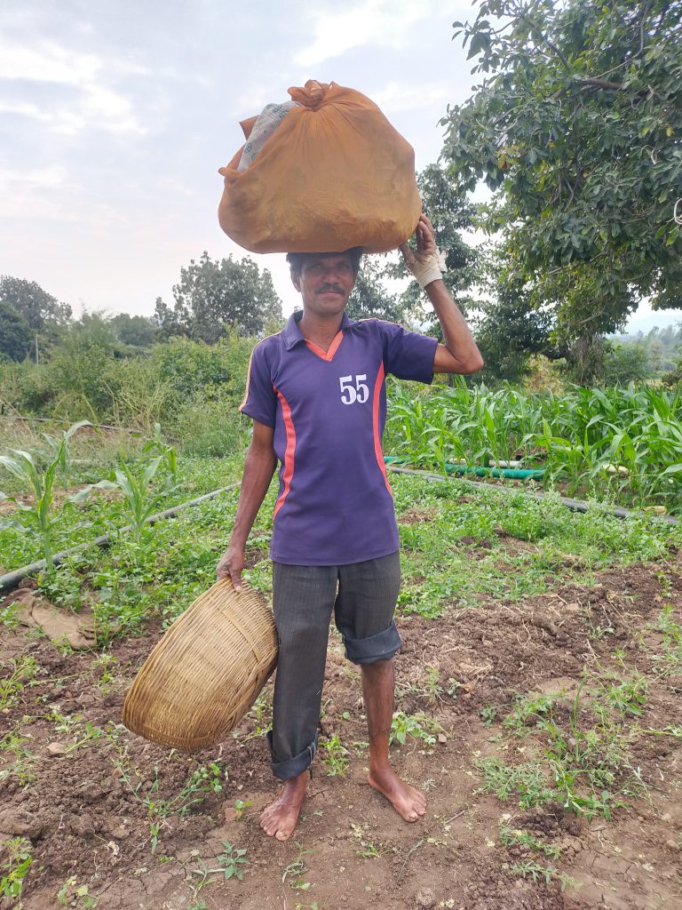 A farmer carrying load - PixaHive