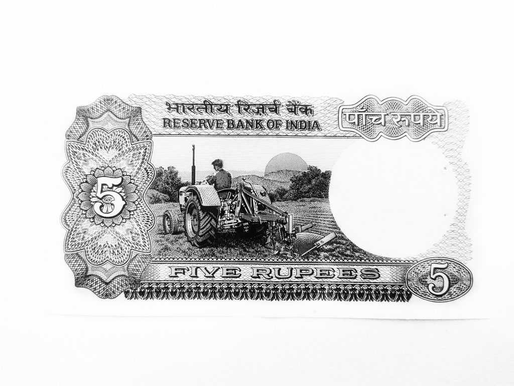 A five rupee note - PixaHive
