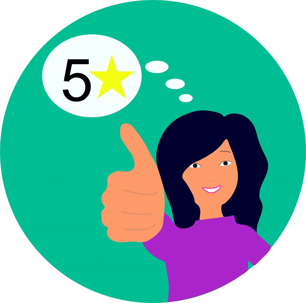 A review giving girl - PixaHive