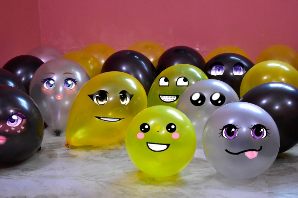 Balloons with facial expressions - PixaHive
