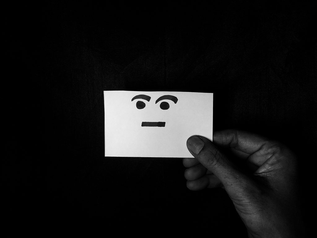 Human face on a card - PixaHive