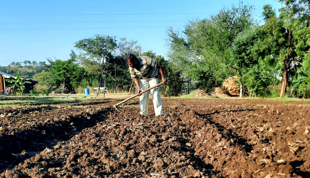 Farmer irrigating his fields - PixaHive