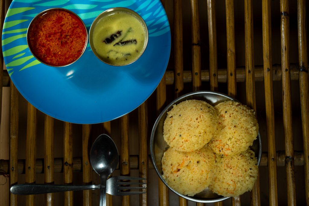 Homemade tasty rava idly in a plate - PixaHive