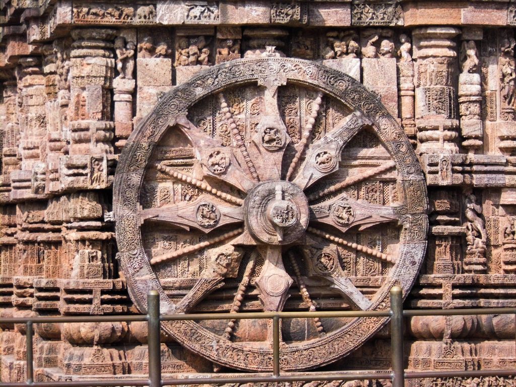 Konark sun temple sun dial wheel - PixaHive