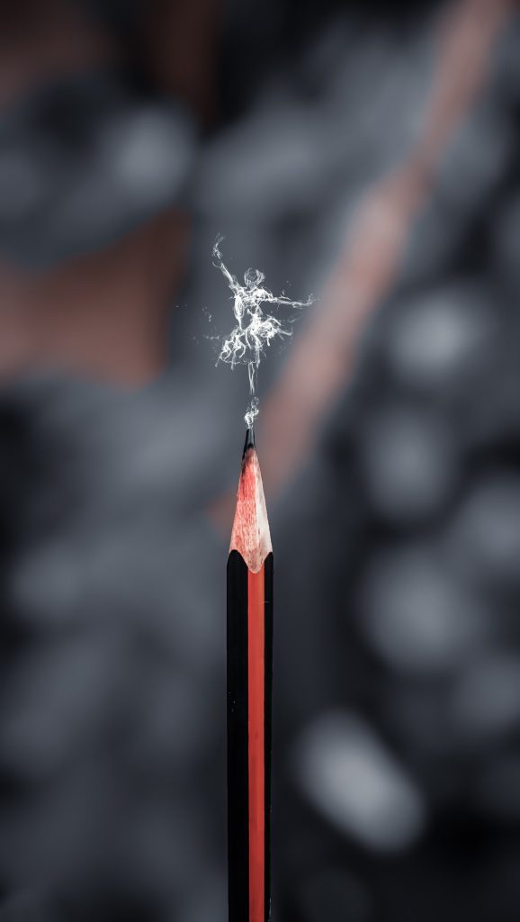 Dance illustration on a pencil tip - PixaHive