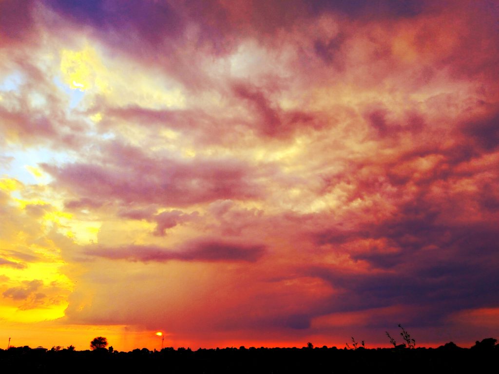 Colorful clouds in evening - PixaHive