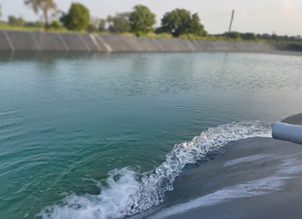 Water storage and supply line for farm - PixaHive