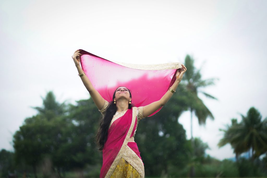 A girl dancing with joy - PixaHive