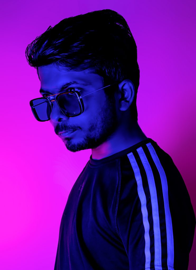 Boy posing in low light - PixaHive