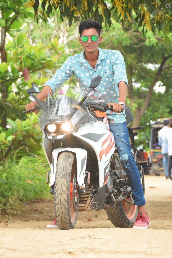 Boy riding KTM bike - PixaHive