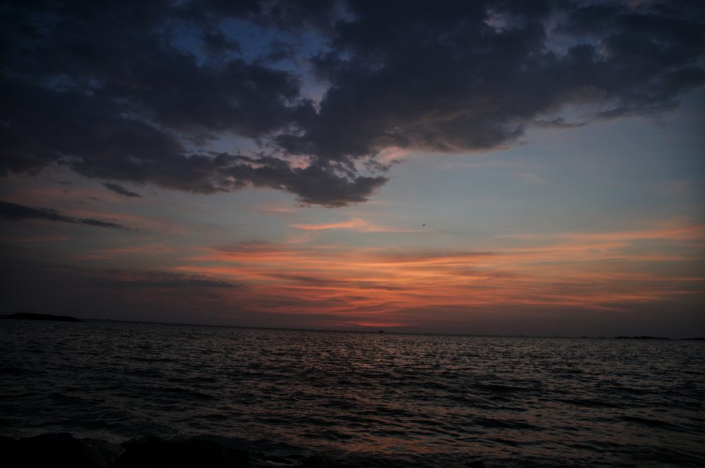 Evening though a sea water - PixaHive