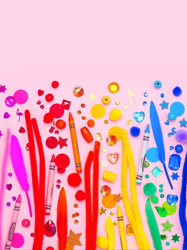 Decorated wall with creative arts - PixaHive