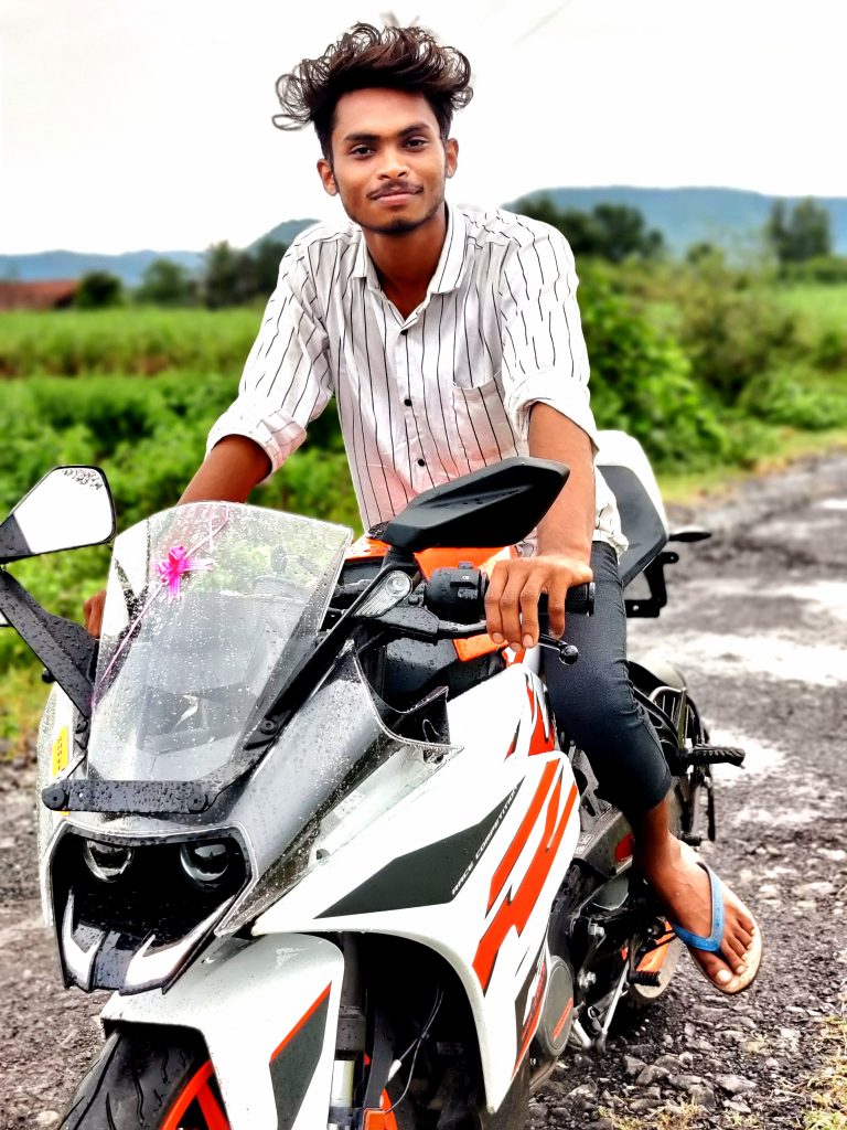 Boy riding KTM bike - PixaHive