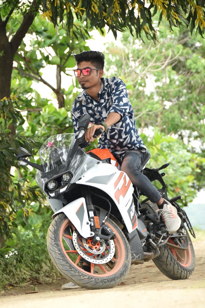 Boy riding KTM bike - PixaHive