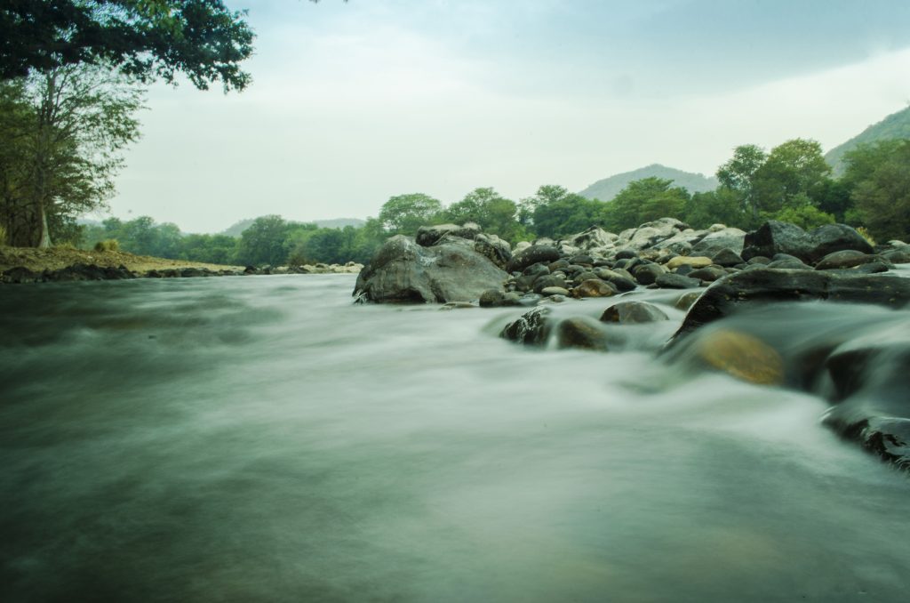 the flowing river - PixaHive