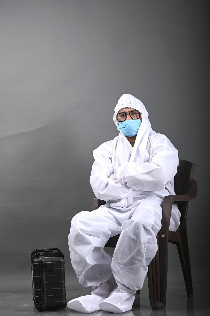 Man in PPE kit - PixaHive