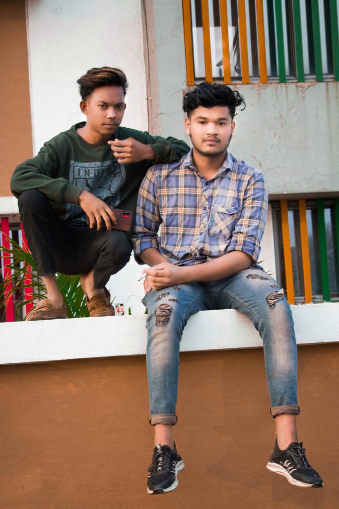 Two boys posing - PixaHive