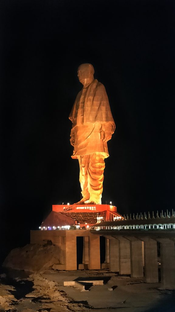 Statue of unity in night - PixaHive
