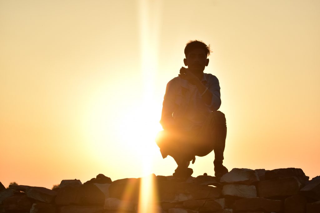 Sunshine and boy - PixaHive