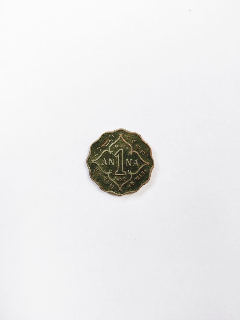 1 Anna coin old India currency - PixaHive