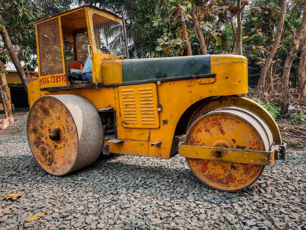 A road roller vehicle - PixaHive