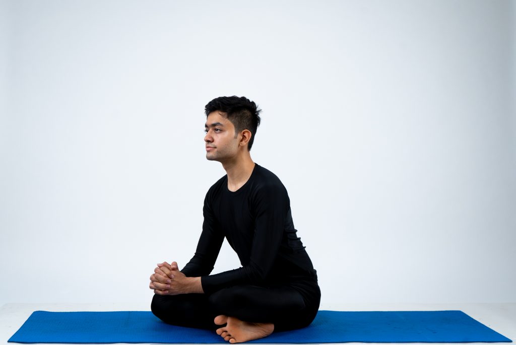 Agnistambhasana (Fire log Pose) - PixaHive