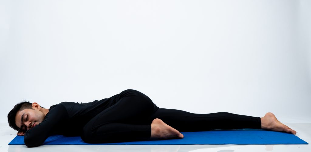Makarasana (Crocodile Pose) - PixaHive