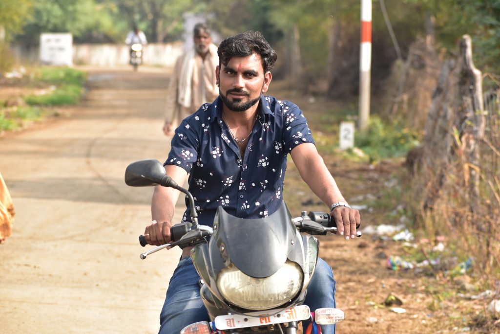 A village man driving a bike - PixaHive