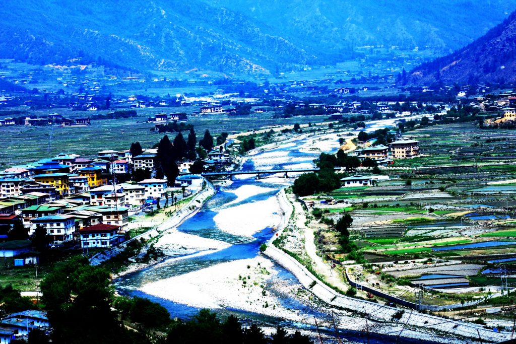 Paro chu river flowing in Paro, Bhutan - PixaHive