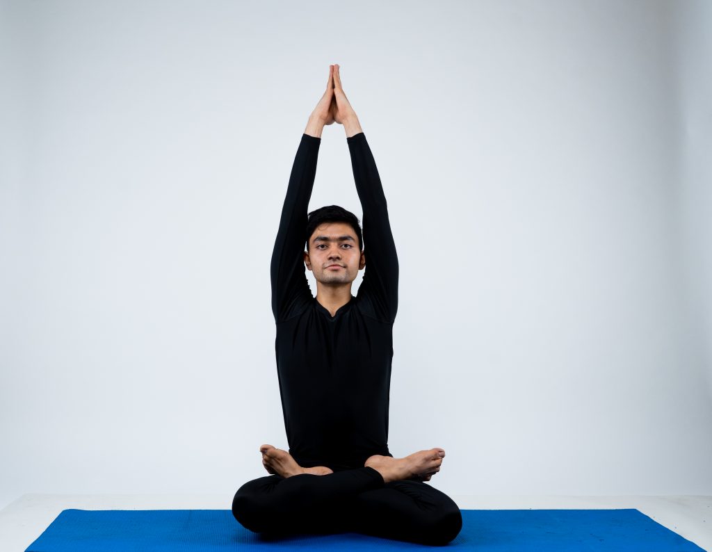 Parvatasana (Seated mountain Pose) - PixaHive